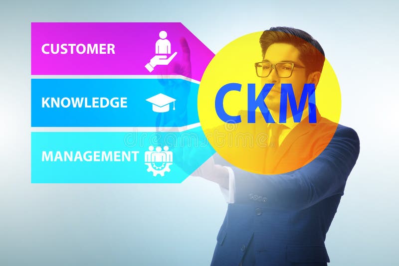 Customer Knowledge Management Marketing Concept Stock Photo - Image of ...