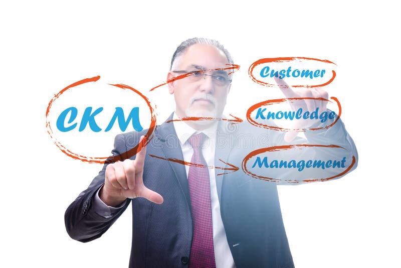 Customer Knowledge Management Marketing Concept Stock Photo - Image of ...
