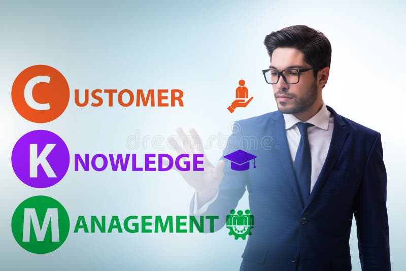 Customer Knowledge Management Marketing Concept Stock Photo - Image of ...