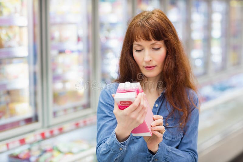 Customer Looking at a Product Stock Image - Image of sales, person ...