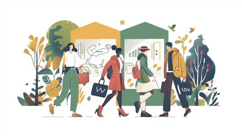 Customer Experience and Loyalty Program - Set of Business Concept ...