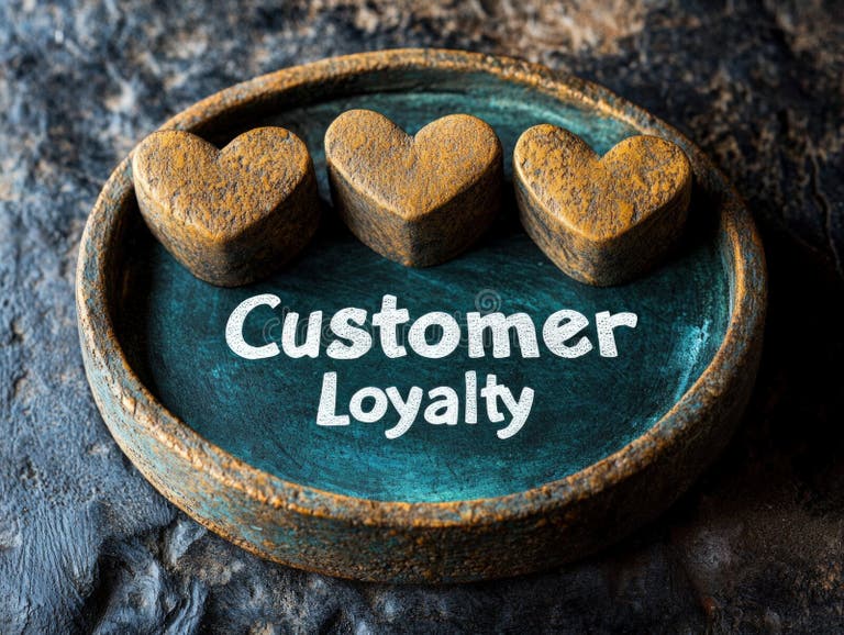 Customer Loyalty Text Written on the Blackboard Stock Photo - Image of ...