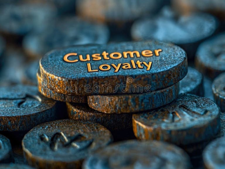 Customer Loyalty Typography Text Stock Photo - Image of rusty, details ...