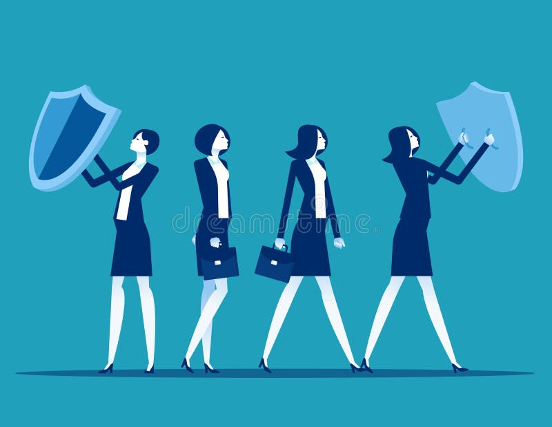 Customer Protection and Security. Business Finance Project Concept ...