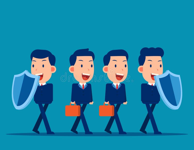 Customer Protection and Security. Protect VIP Assets Stock Vector ...