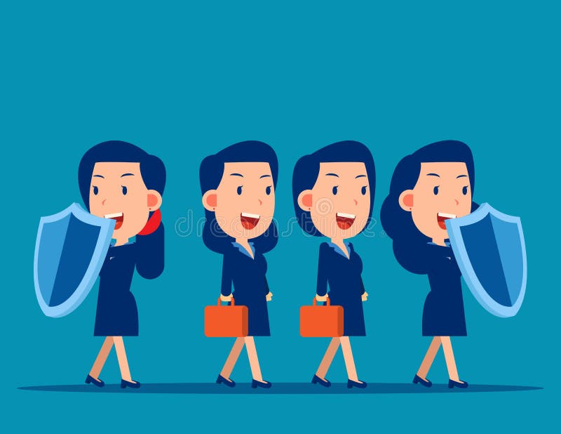 Customer Protection and Security. Protect VIP Assets Stock Vector ...