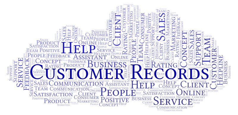 Customer Records Stock Illustrations – 341 Customer Records Stock ...