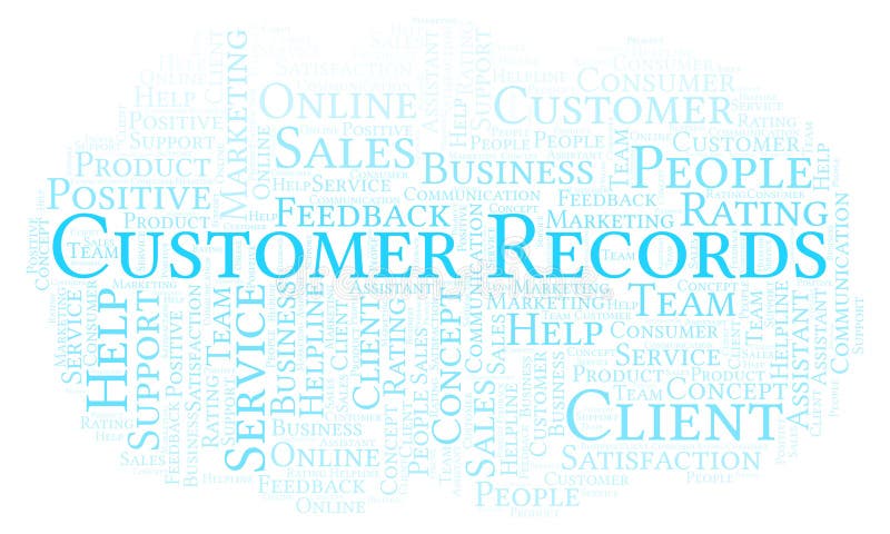 Customer Records Stock Illustrations – 341 Customer Records Stock ...