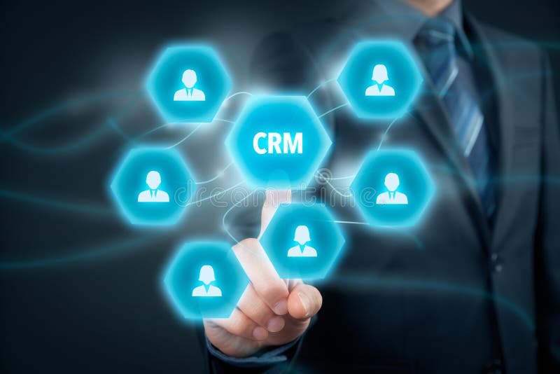 Customer Relationship Management CRM Stock Image - Image of ...
