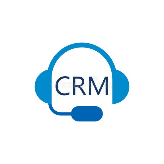 Customer Relationship Management Logo Icon Design Stock Vector ...