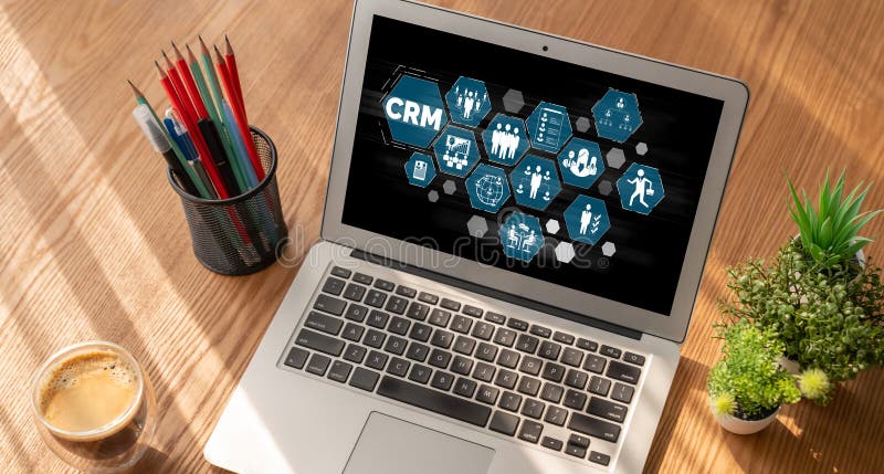 Customer Relationship Management System on Modish Computer for CRM ...