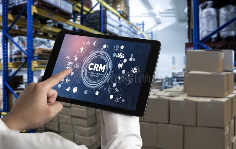 Customer Relationship Management System on Modish Computer for CRM ...