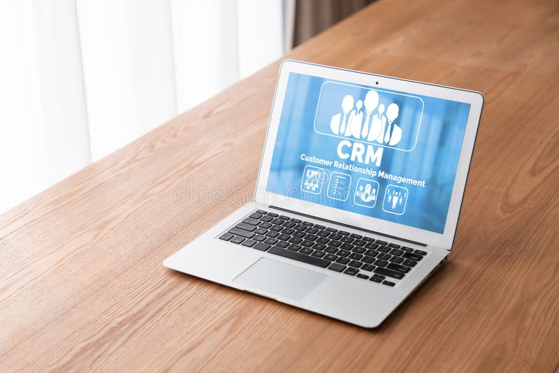 Customer Relationship Management System on Modish Computer for CRM ...