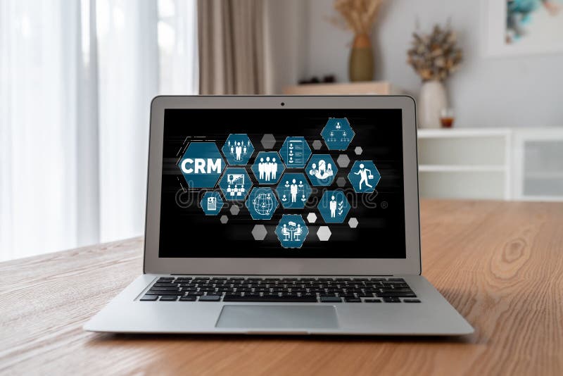 Customer Relationship Management System on Modish Computer for CRM ...