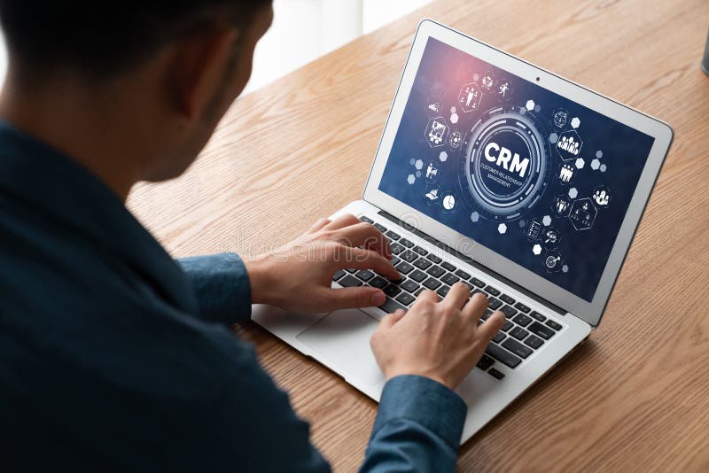 Customer Relationship Management System on Modish Computer for CRM ...