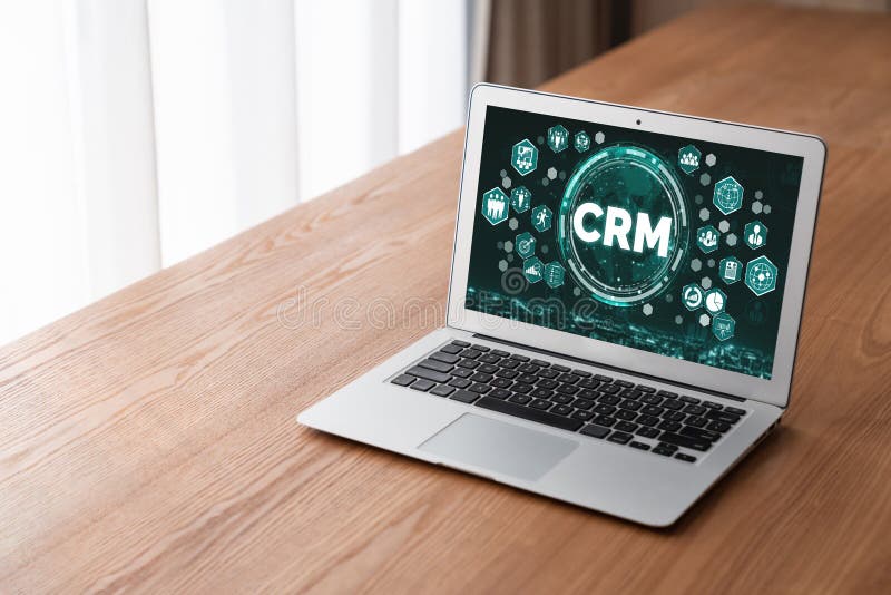 Customer Relationship Management System on Modish Computer for CRM ...