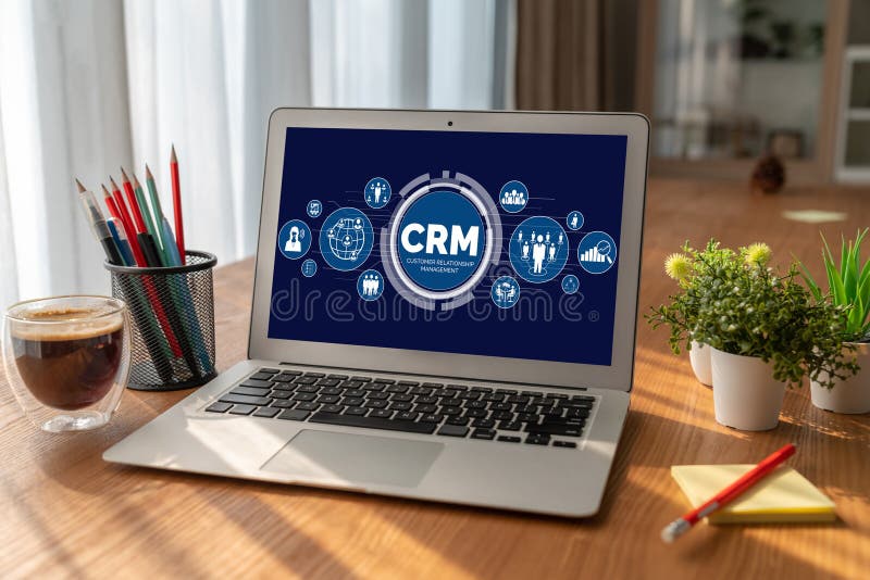 Customer Relationship Management System on Modish Computer for CRM ...