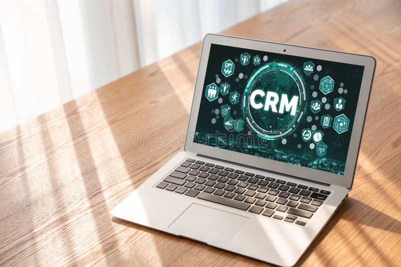 Customer Relationship Management System on Modish Computer for CRM ...
