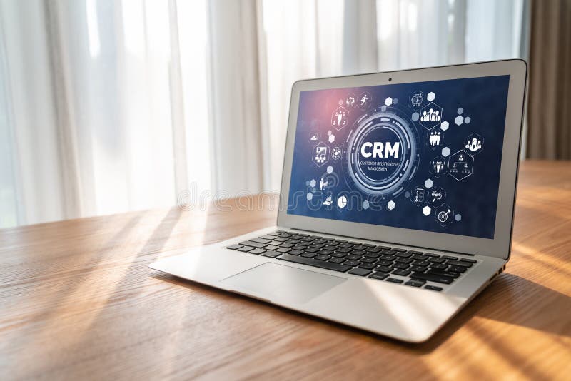 Customer Relationship Management System on Modish Computer for CRM ...