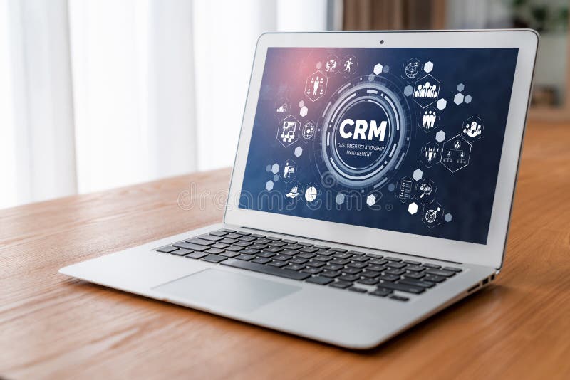 Customer Relationship Management System on Modish Computer for CRM ...