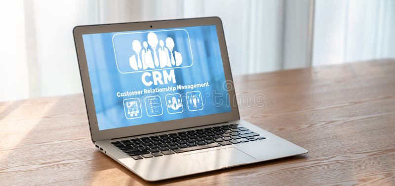 Customer Relationship Management System on Modish Computer for CRM ...