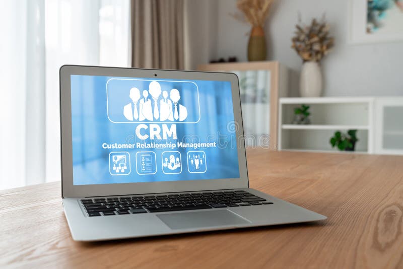 Customer Relationship Management System on Modish Computer for CRM ...