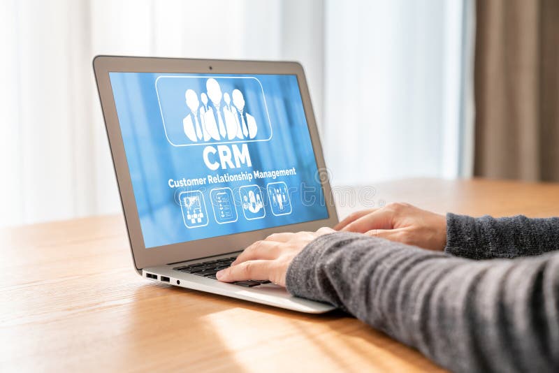 Customer Relationship Management System on Modish Computer for CRM ...