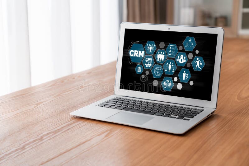 Customer Relationship Management System on Modish Computer for CRM ...