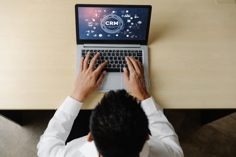 Customer Relationship Management System on Modish Computer for CRM ...