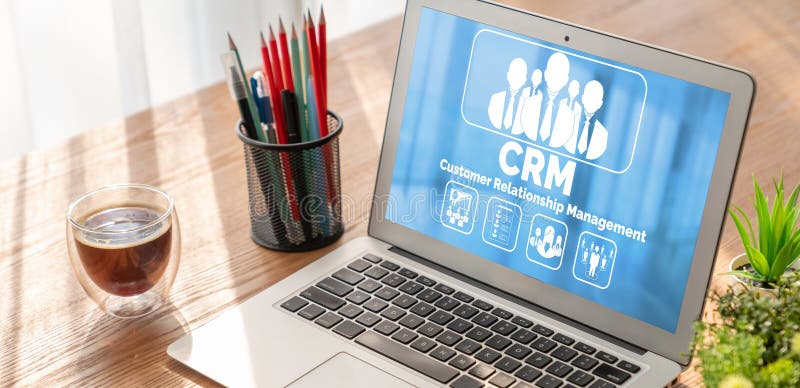 Customer Relationship Management System on Modish Computer for CRM ...