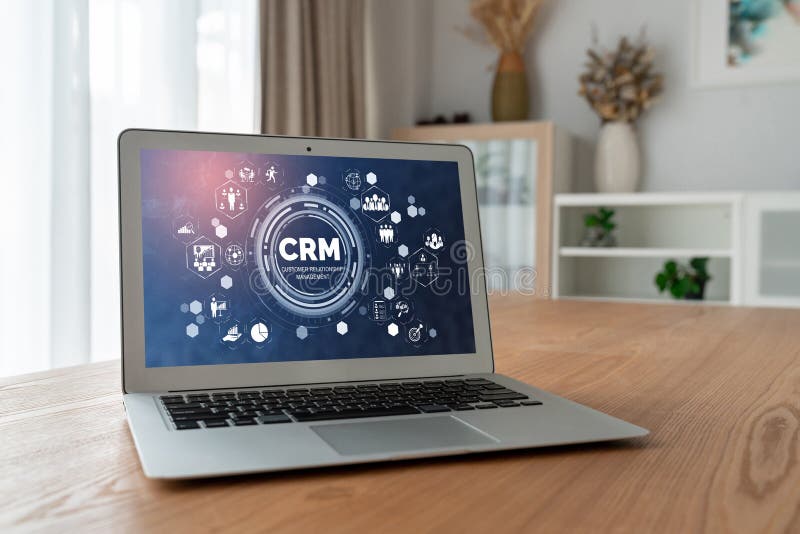 Customer Relationship Management System on Modish Computer for CRM ...
