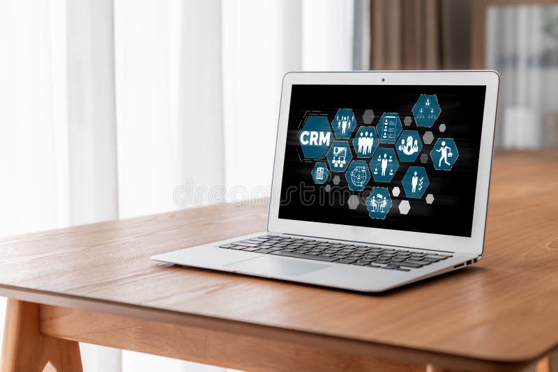 Customer Relationship Management System on Modish Computer for CRM ...