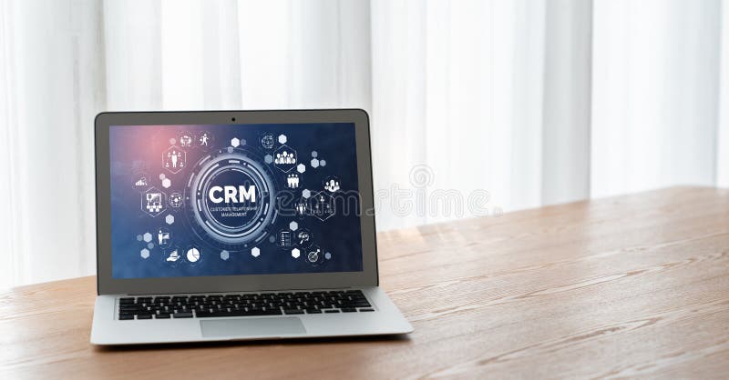 Customer Relationship Management System on Modish Computer for CRM ...