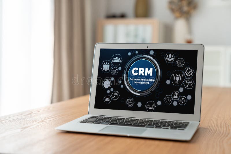 Customer Relationship Management System on Modish Computer for CRM ...