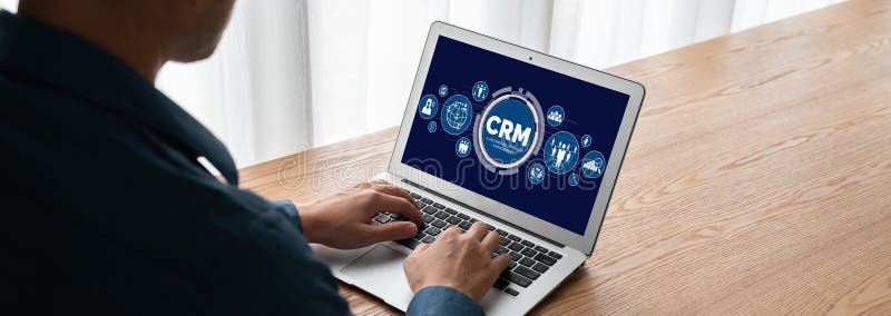 Customer Relationship Management System on Modish Computer for CRM ...