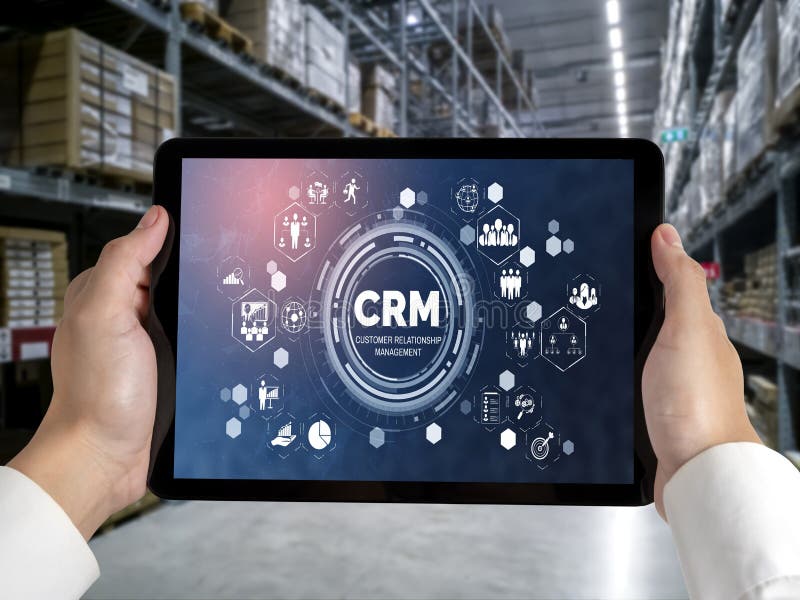 Customer Relationship Management System on Modish Computer for CRM ...