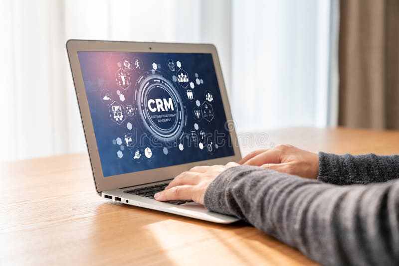 Customer Relationship Management System on Modish Computer for CRM ...