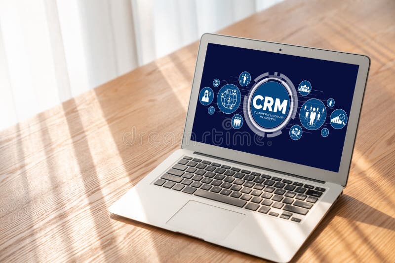 Customer Relationship Management System on Modish Computer for CRM ...