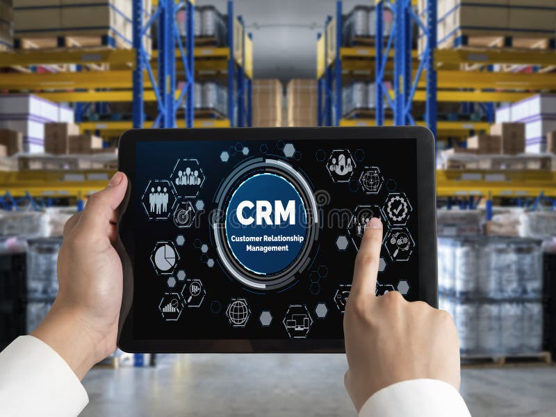 Customer Relationship Management System on Modish Computer for CRM ...