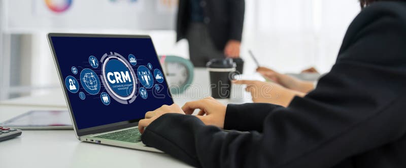 Customer Relationship Management System on Modish Computer for CRM ...