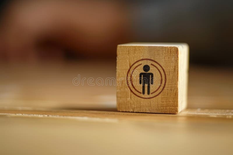 Customer Relationship Management Target Icon Linked To Human Icons for ...