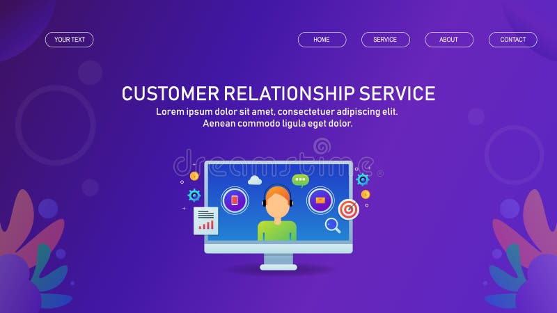 Customer Relationship Service, Online Support, Help Desk for Customers ...