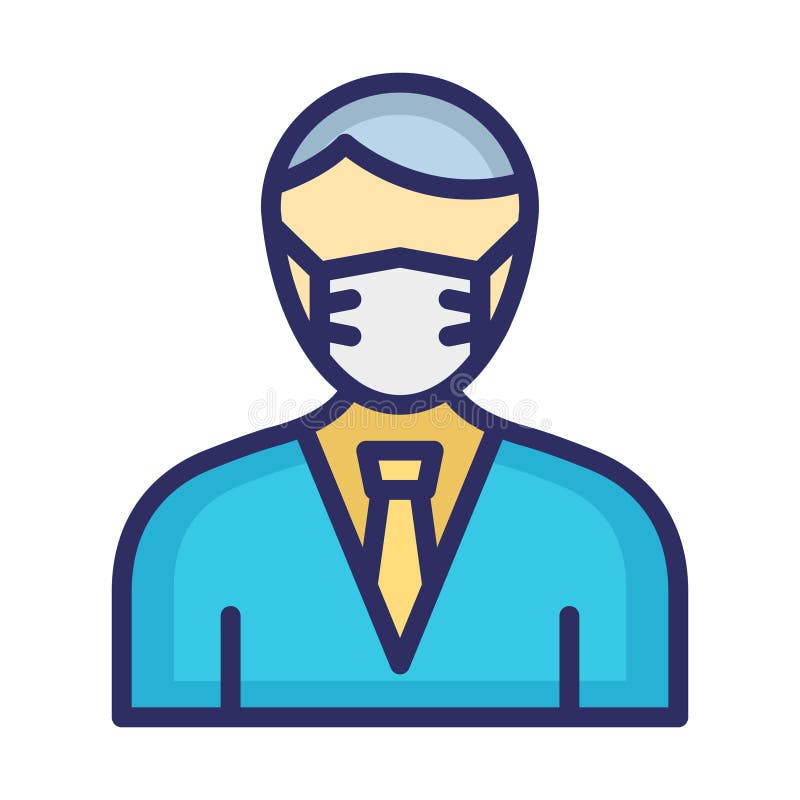 Customer Representative Vector Icon Which Can Easily Modify or Edit ...
