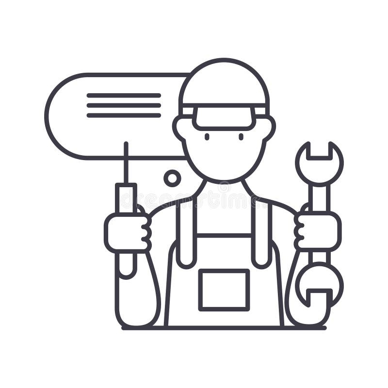 Customer Requirement Icon, Linear Isolated Illustration, Thin Line ...