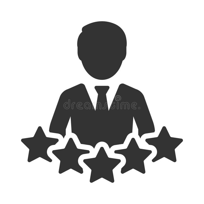 Customer review icon stock vector. Illustration of star - 270877548
