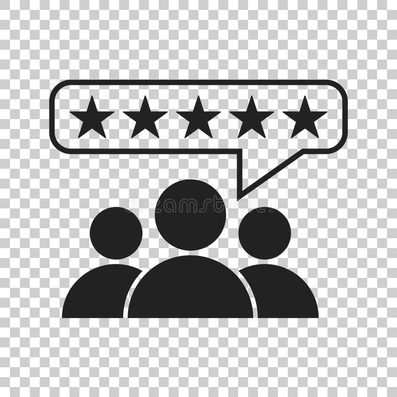 Customer Reviews, Rating, User Feedback Concept Vector Icon Stock ...
