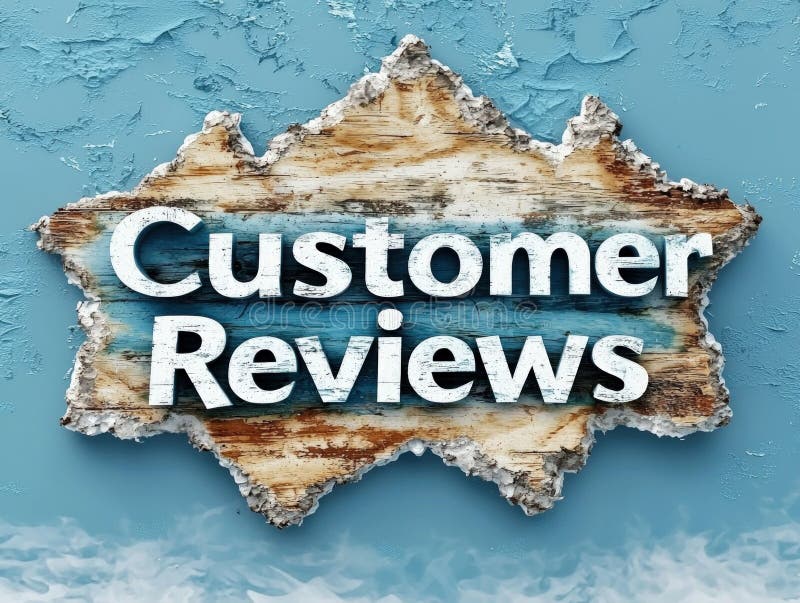 Customer Reviews Text Illustration Stock Image - Image of aged, sign ...