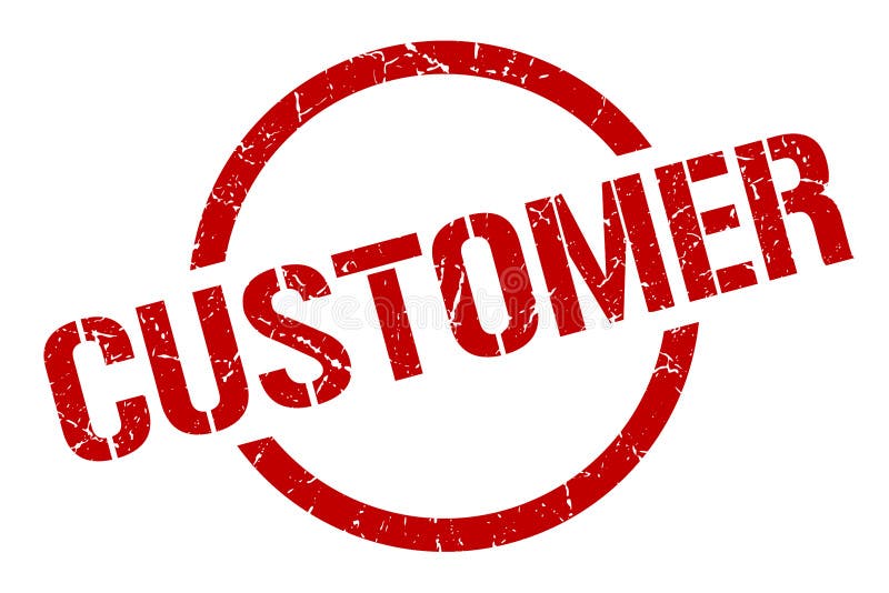 Customer stamp stock vector. Illustration of peeler - 136953213