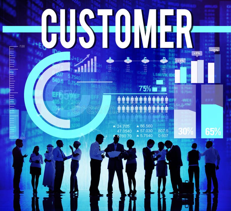 Customer Satisfaction Consumer Client Buyer Concept Stock Photo - Image ...
