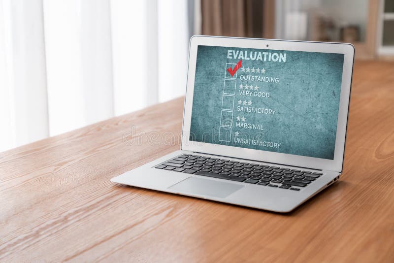 Customer Satisfaction and Evaluation Analysis on Modish Software Computer Stock Image - Image of ...